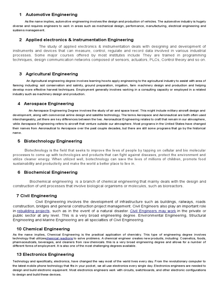 Branches of Engineering | Engineer | Aerospace Engineering