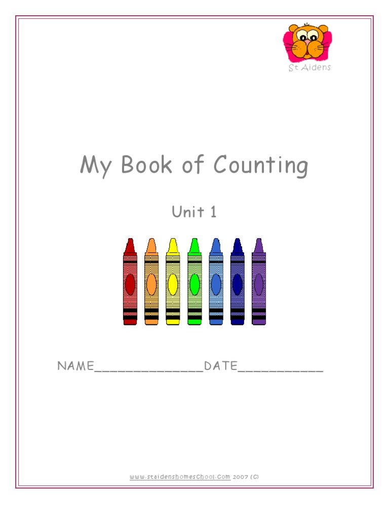 Number Colours Activity Book | PDF | Nature
