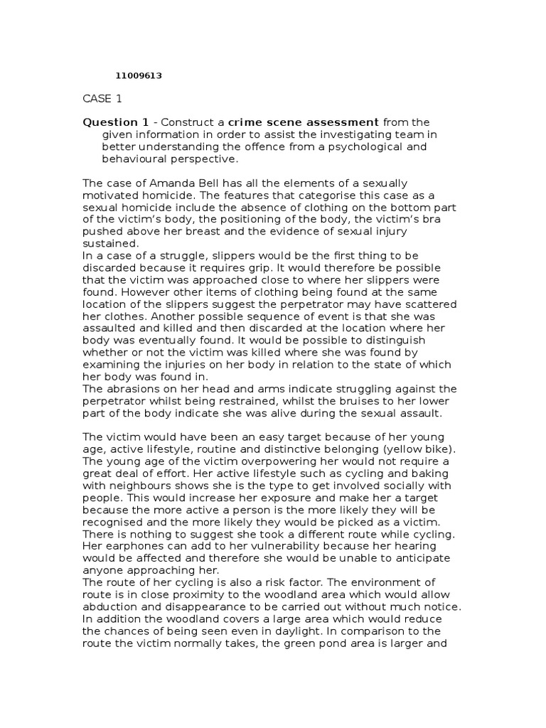 Psychological Profiling Correct | PDF | Victimology | Violence