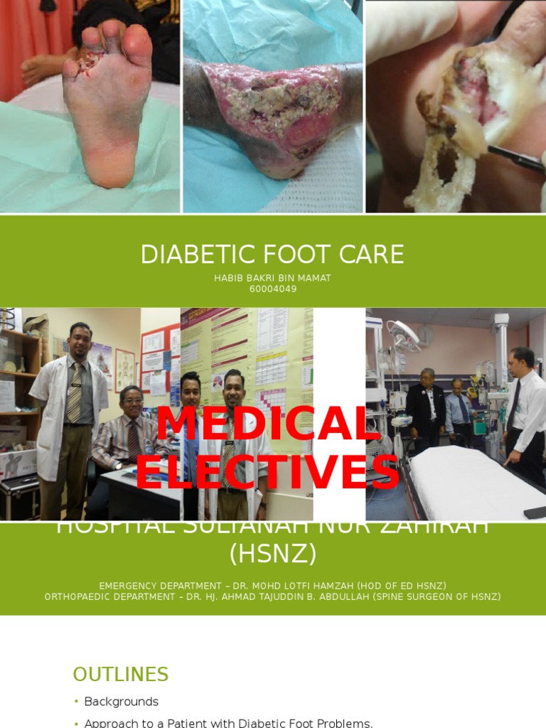Diabetic Foot Care Management Guide | PDF | Wound | Diabetes Mellitus