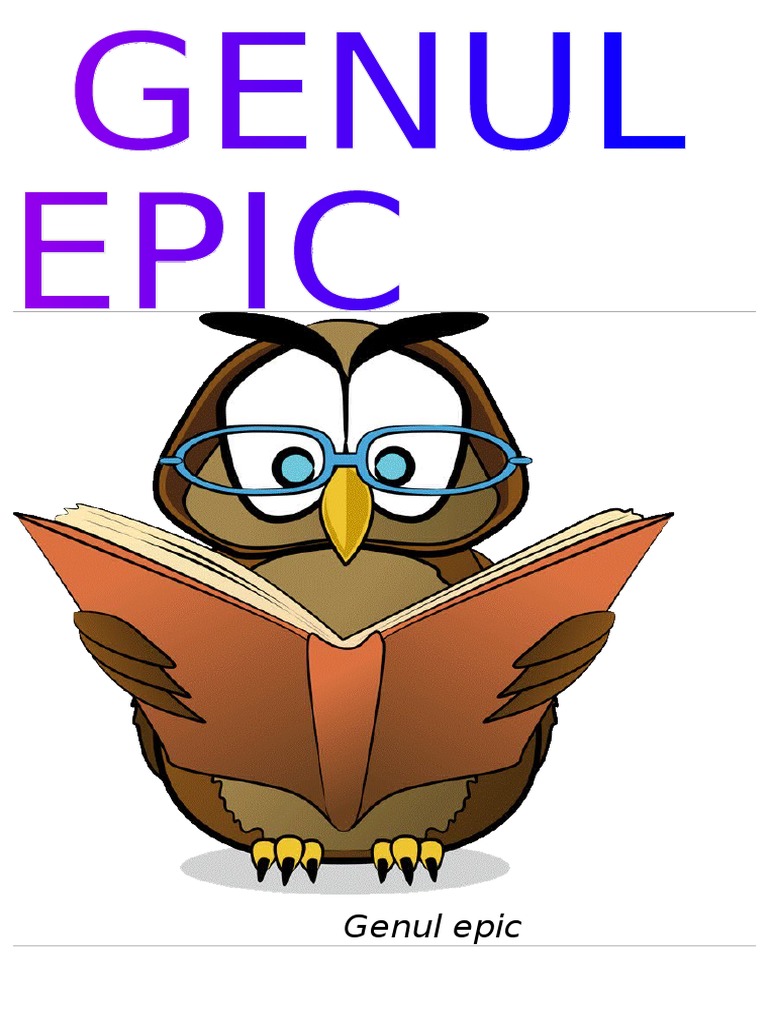 Genul Epic | PDF