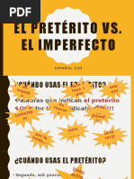 Contraste entre imperfecto e indefinido | PDF | Lingüística