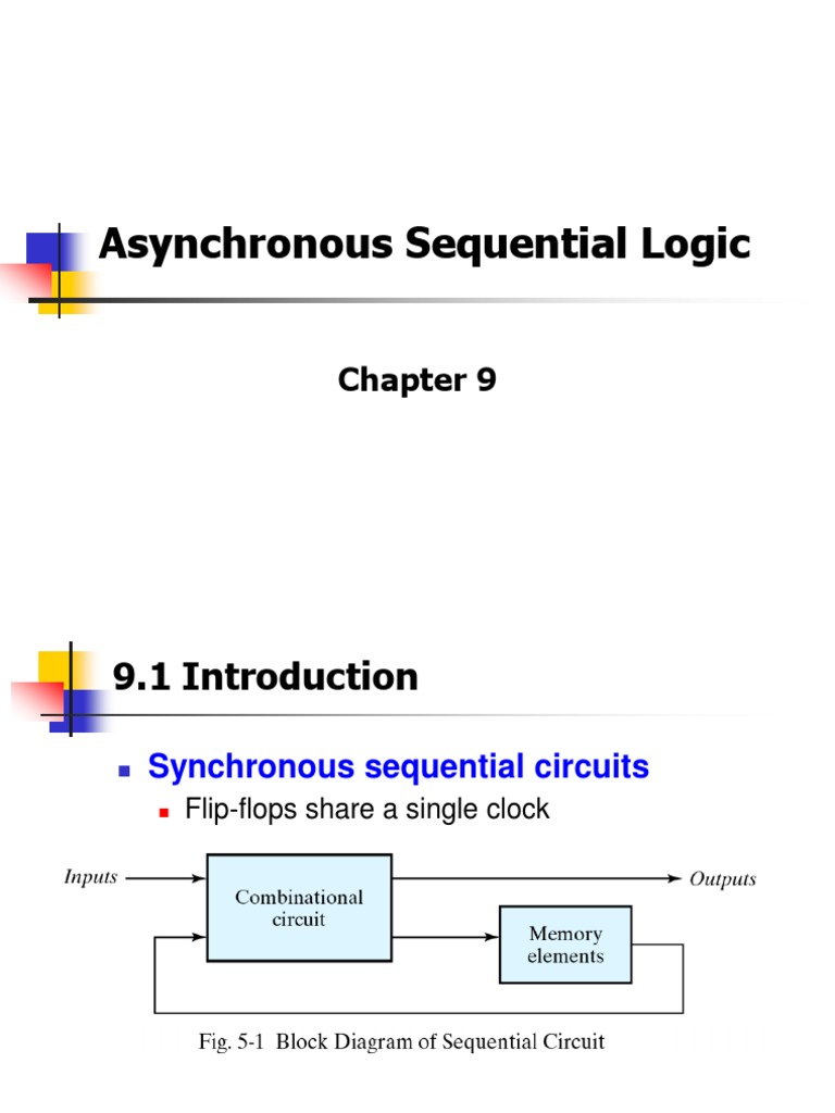Asynchronous Sequential Logic Circuits Guide | PDF | Digital Electronics | Electronic Circuits