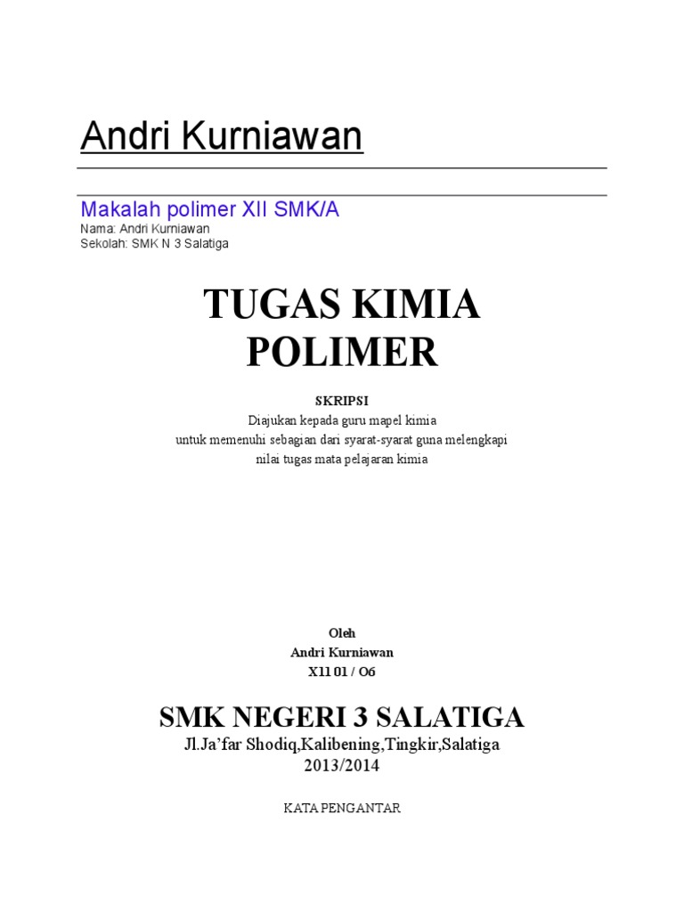 Polimer | PDF