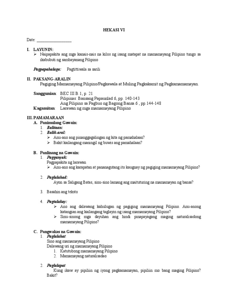 HEKASI VI 3rd Rating Part 1 | PDF