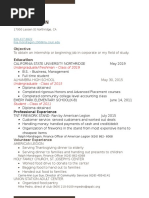 Resume Template-Twupdated2 Eller | PDF | Tucson | Business