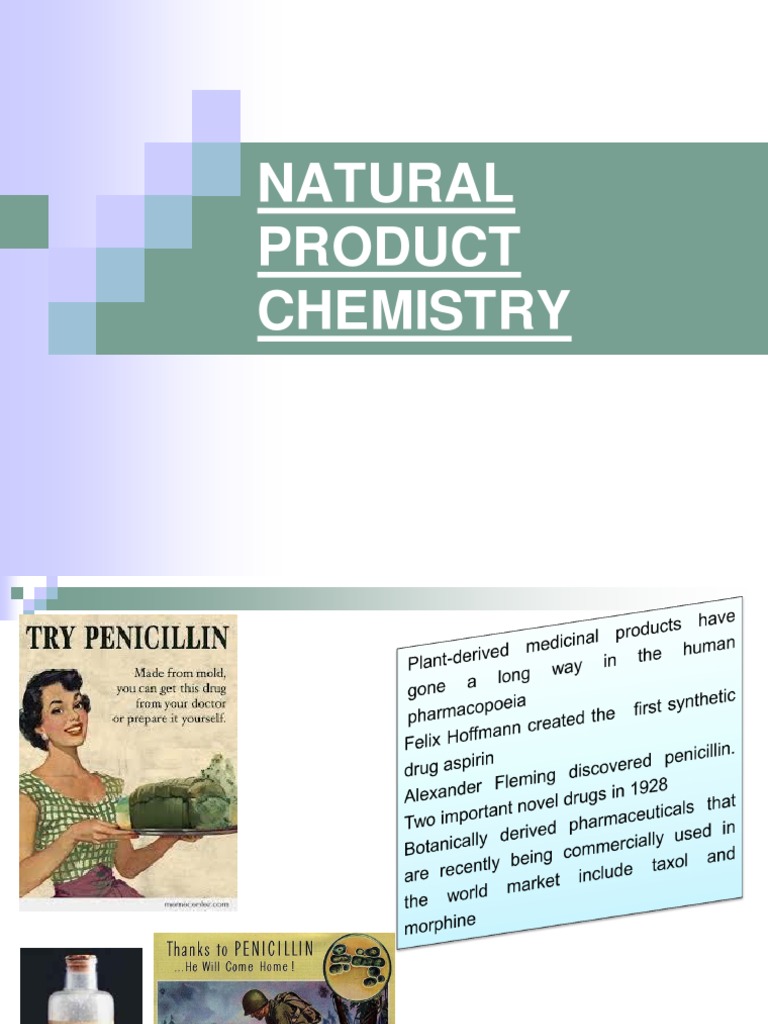 Natural Product Chemistry (Chm3202) Revised | PDF | Fatty Acid ...