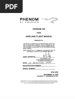Phenom 300 Flight Manual Overview | PDF | Cockpit | Aerospace