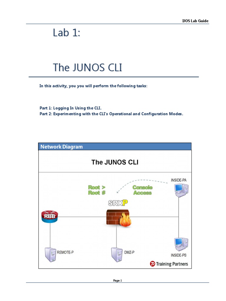 IJOS Lab Guide - Lab1.Ready | PDF | Superuser | Multicast