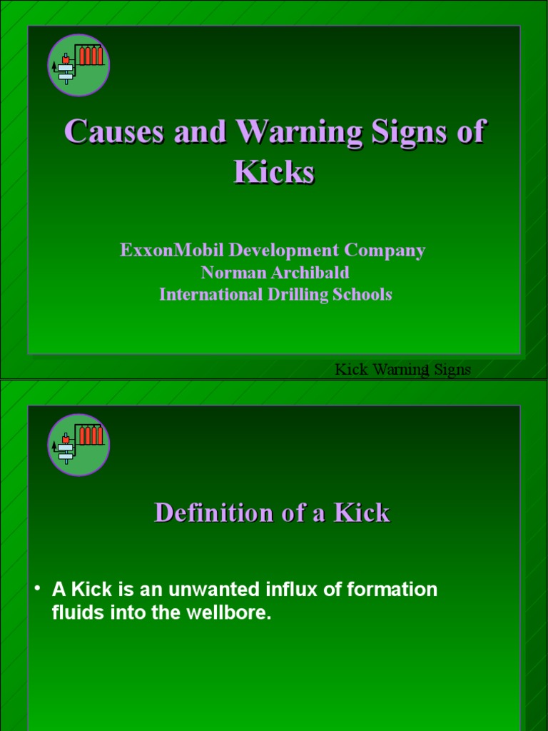 Kick Warning Signs & Causes | PDF