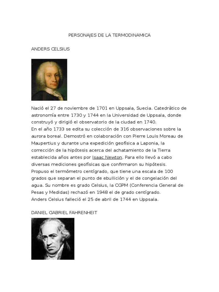 Anders Celsius | PDF | Celsius | Fahrenheit