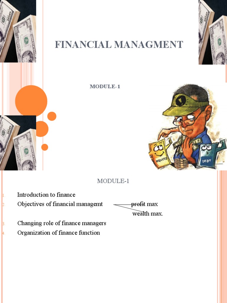 Overview of Financial Management Principles | PDF | Capitalism | Profit ...