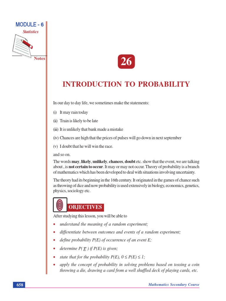 Probability | PDF | Probability | Probability Theory