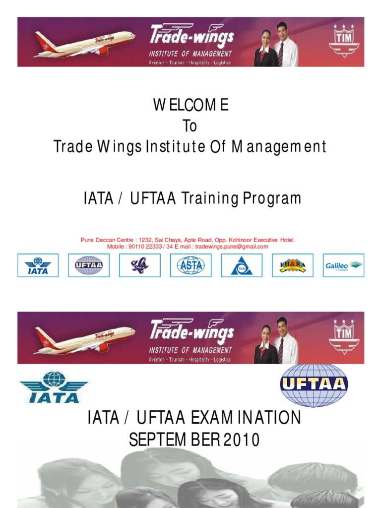 IATA UFTAA Career Course | PDF | Travel Agency | Tourism