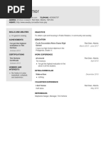 Tim Hortons Team Member Job Description | PDF
