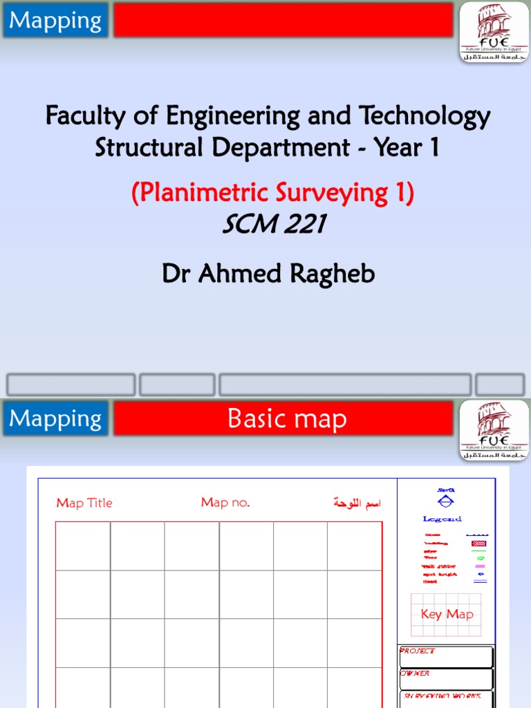 Lecture - 3 - Mapping and Scales PDF | PDF | Map | Surveying