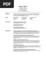 Solicited Application Letter, Resume | PDF | Accounting | Business