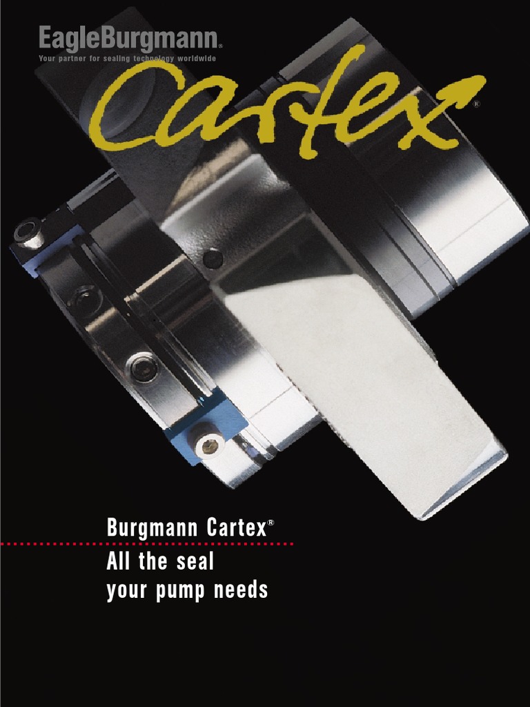 Burgmann Cartex | PDF | Pump | Mechanical Engineering