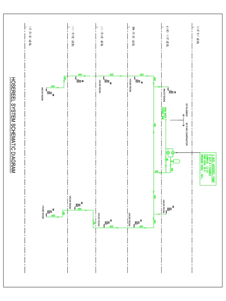 Hose Reel System Schematic Diagram | PDF