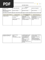 JSA FOR Using The Hand and Power Tools - 2 | PDF | Tools | Equipment