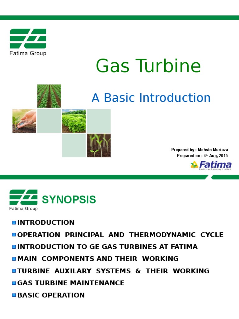 Gas Turbine Introduction | PDF | Gas Turbine | Gas Compressor