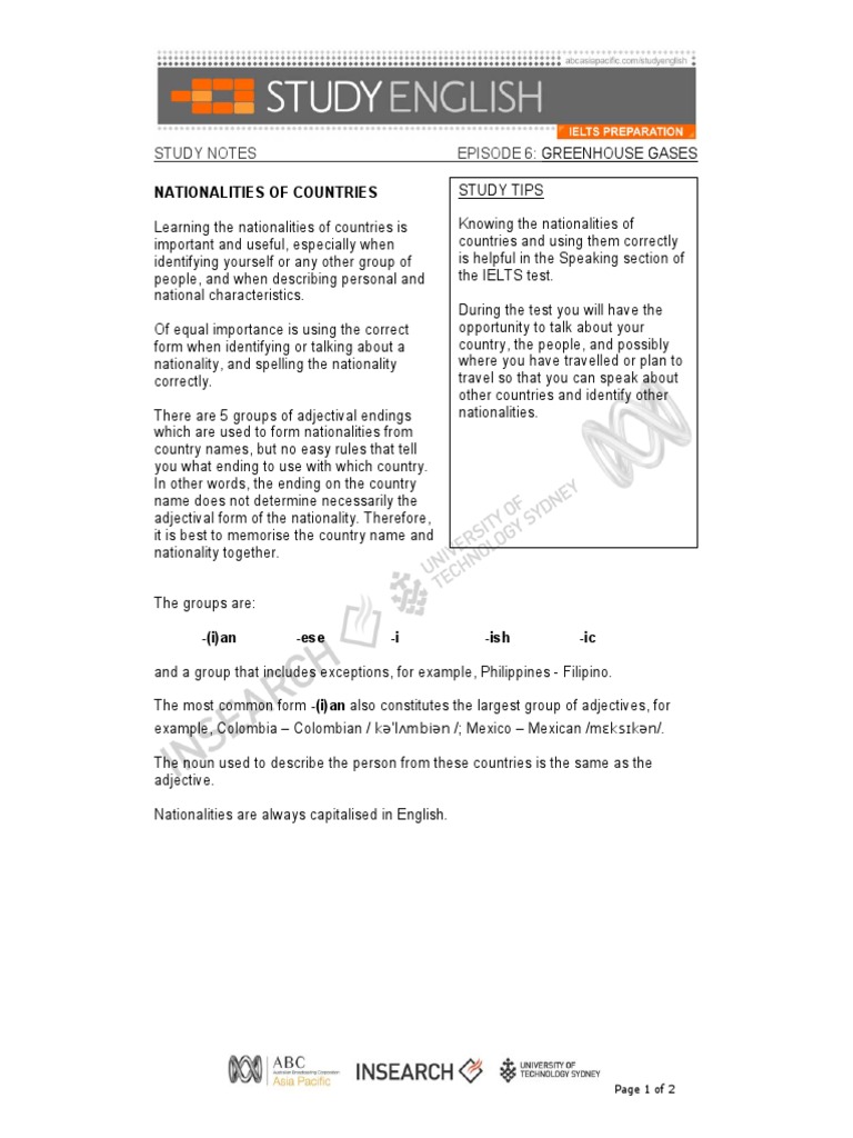 Study Notes Episode 6 | PDF