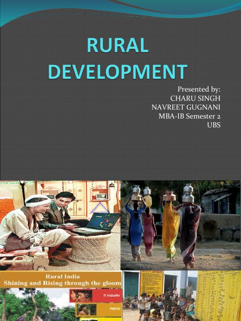 Rural Development | PDF | Microcredit | Microfinance
