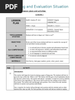Lac Session Guide Plan | PDF | Learning Styles | Lesson Plan