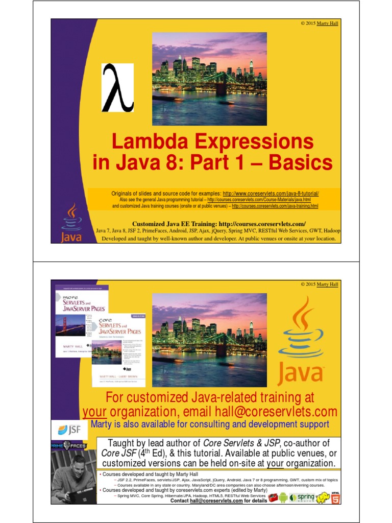 13 Java 8 Lambda Expressions Part 1 PDF | PDF | Anonymous Function ... 13 Java 8 Lambda Expressions Part 1 PDF | PDF | Anonymous Function ...