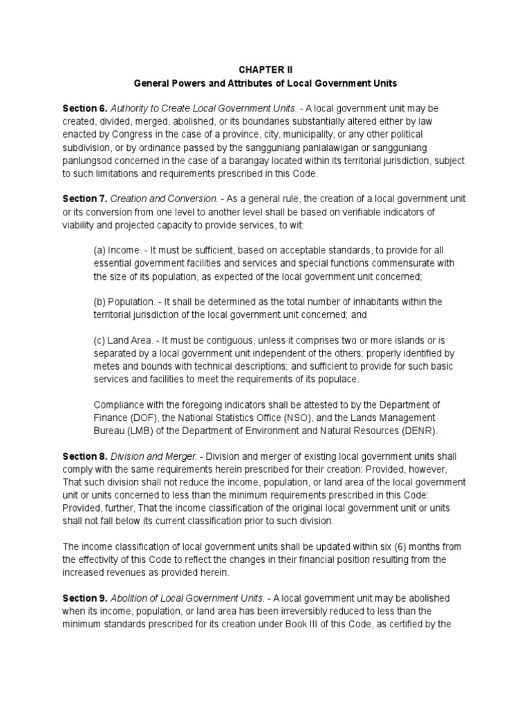Powers of Local Government Unit | Download Free PDF | Eminent Domain ...