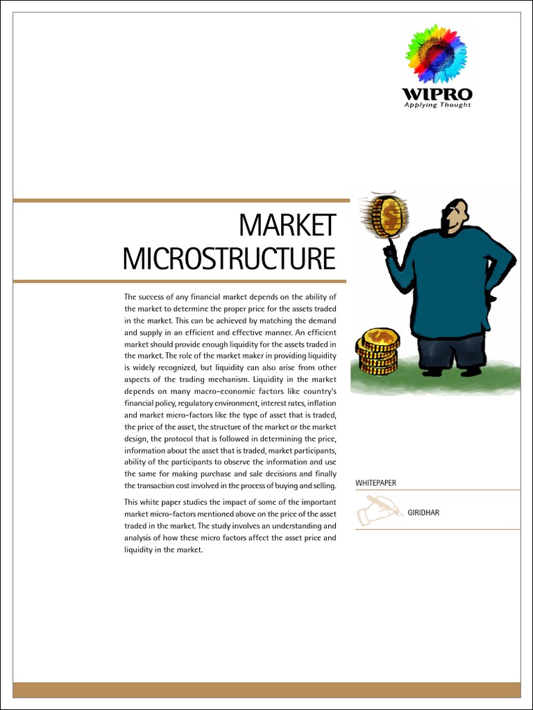 Market Microstructure PDF | PDF | Order (Exchange) | Market Liquidity