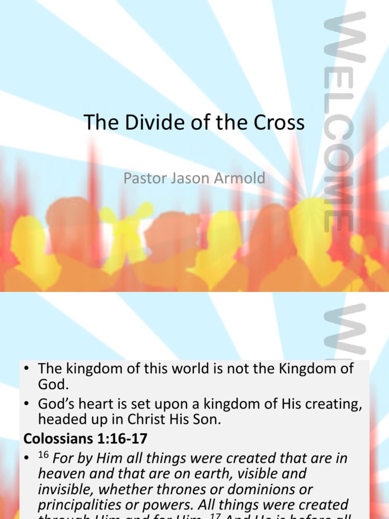 The Divide of The Cross | PDF | Jesus | Citizenship