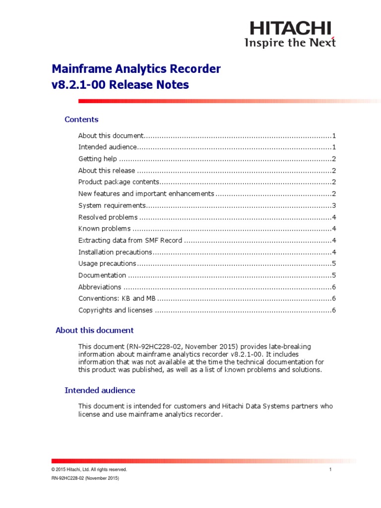 2-Mainframe Analytics Recorder | PDF | Operating System | Mainframe ...