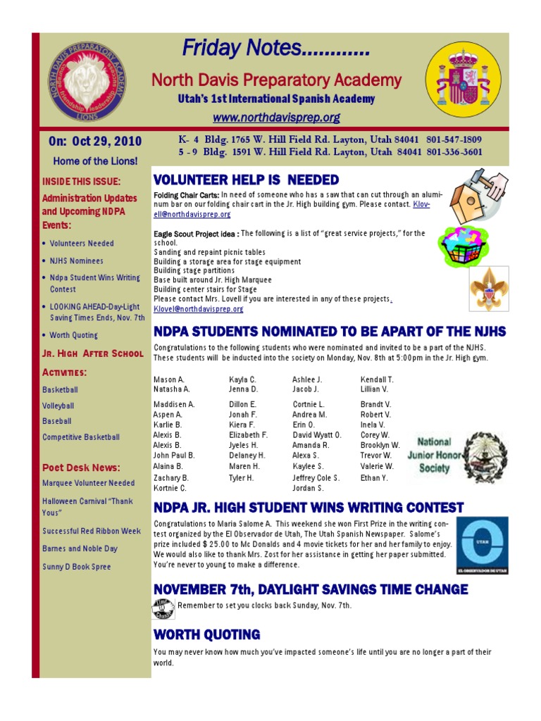 NDPA Updates: Events, Awards, and Needs | PDF | Leisure | Sports