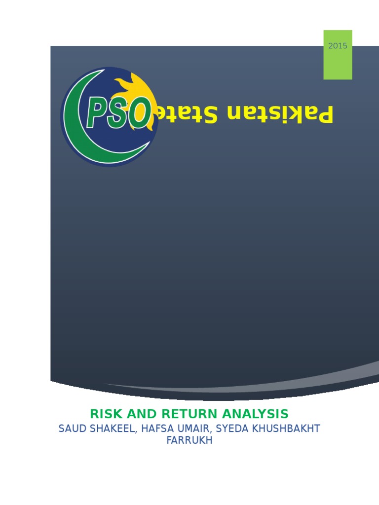 PSO Risk and Return Analysis | PDF | Beta (Finance) | Stocks