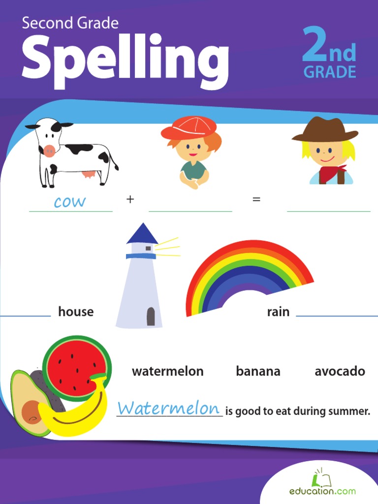 Spelling: Second Grade | PDF | Linguistics