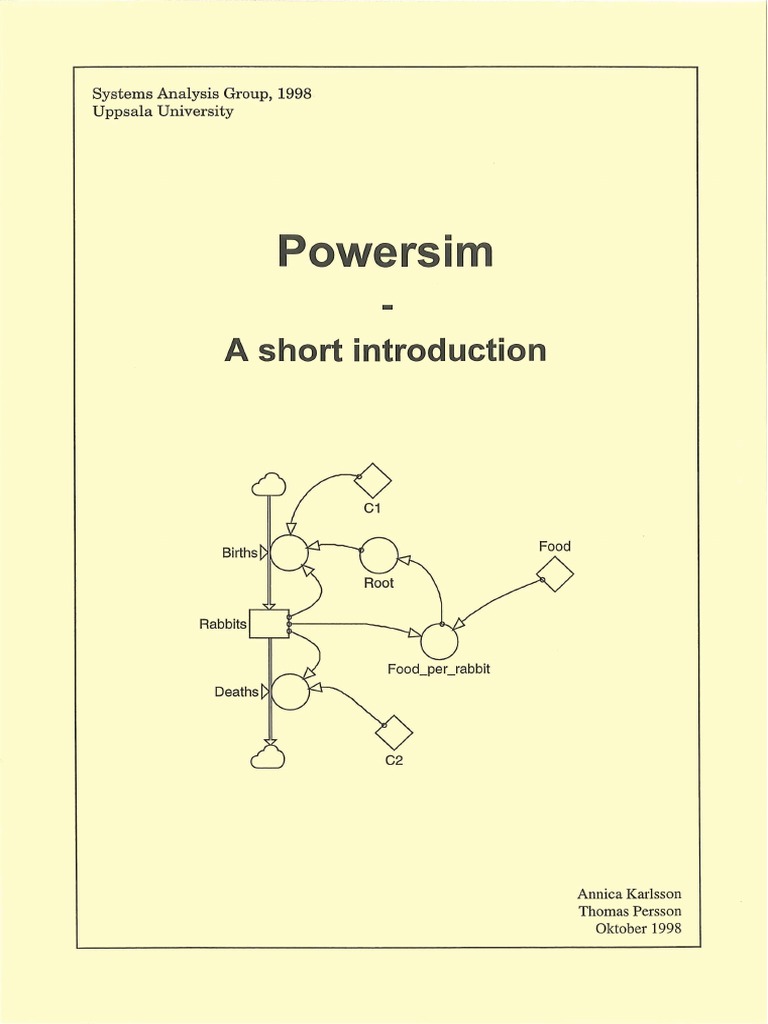 Introduction to Powersim Modelling Tool | PDF
