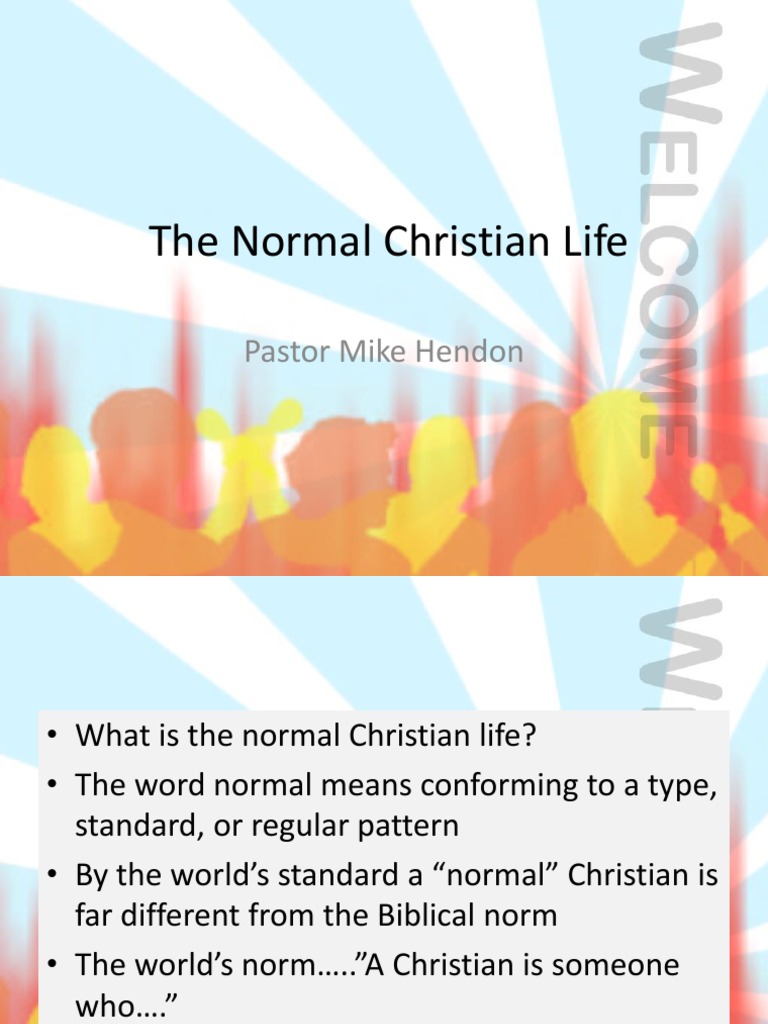 The Normal Christian Life | PDF | Jesus | Sin