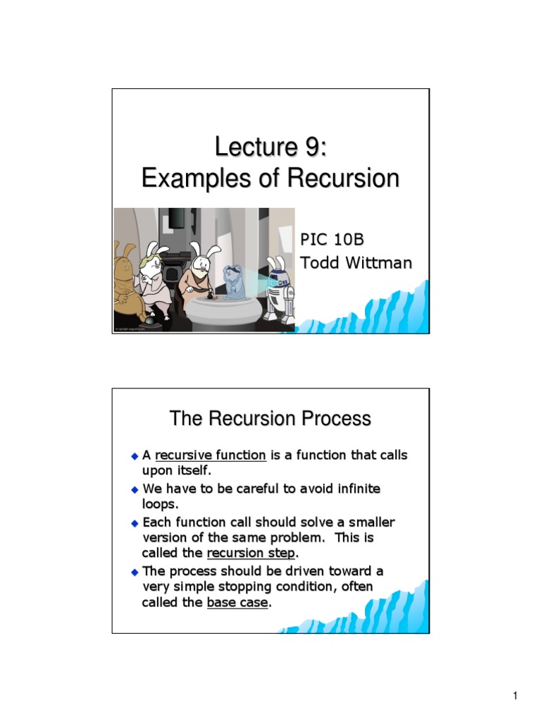 UCLA Recursion | PDF | String (Computer Science) | Permutation