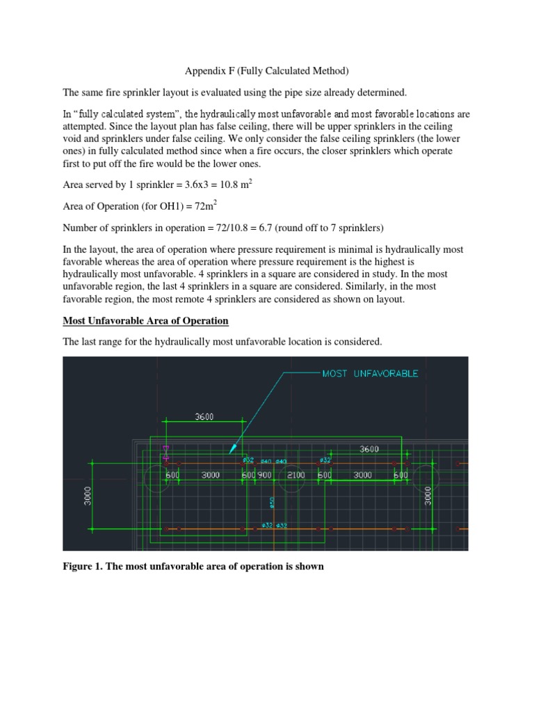 Fire Sprinkler Hydraulic Calculations | PDF | Fire Sprinkler System | Valve