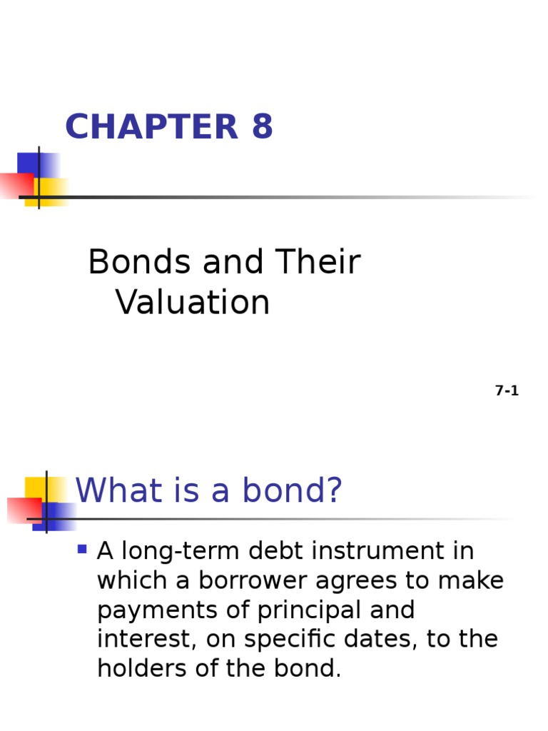 Bond Valuation.ppt | Bonds (Finance) | Yield (Finance) | Free 30-day ...