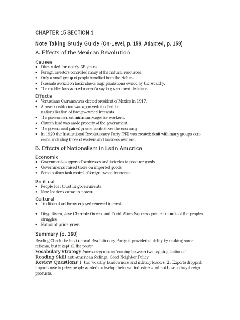 CHAPTER 15 Guided Reading and Study Guide | PDF | Mahatma Gandhi ...