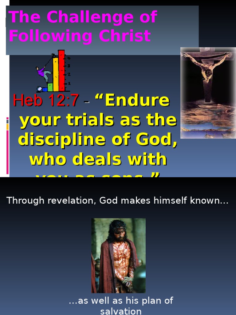 Challenges of Following Christ | PDF | Revelation | God