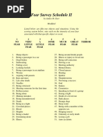 Trauma Symptom Checklist For Children TSCC | PDF | Dissociation ...