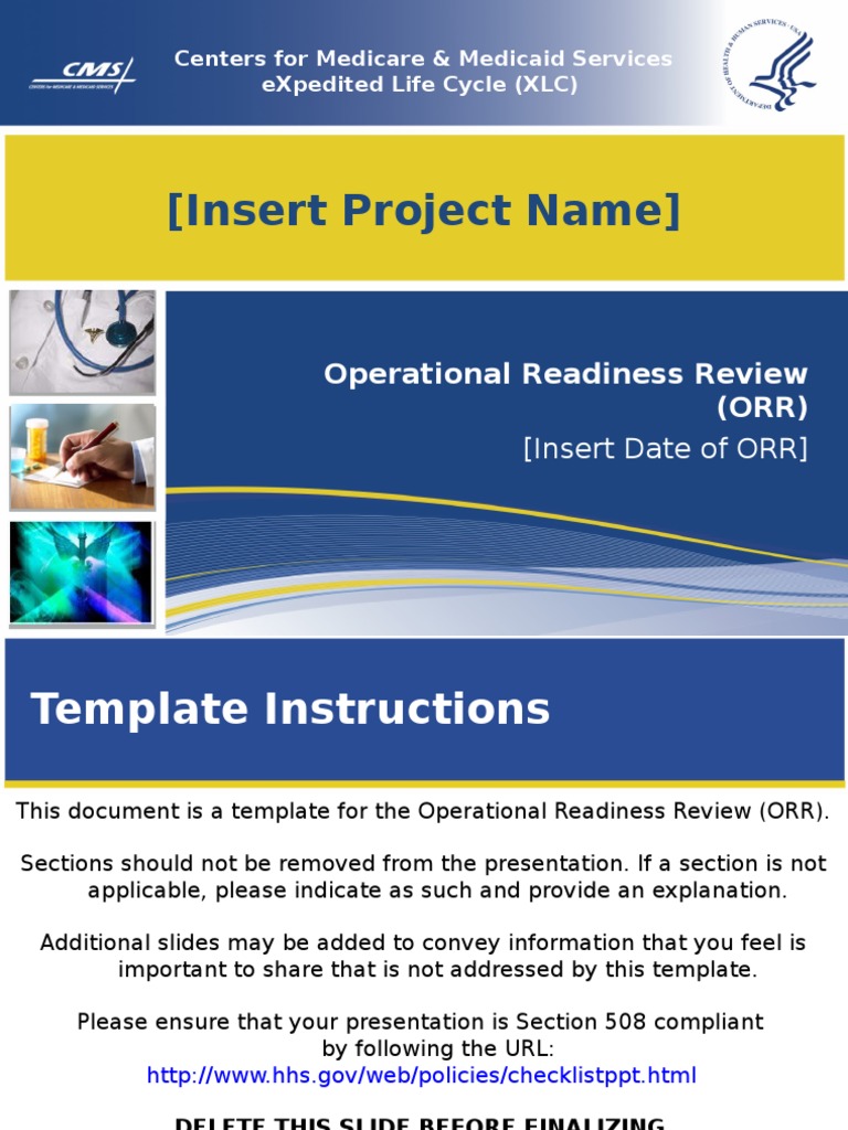 ORR Template | PDF | Information Technology | Business
