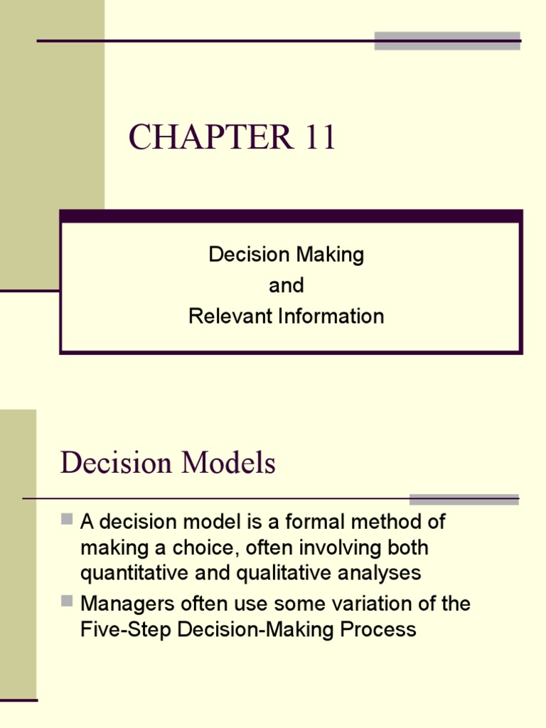 Cost Accounting Chapter 11 | PDF | Cost Accounting | Profit (Accounting)