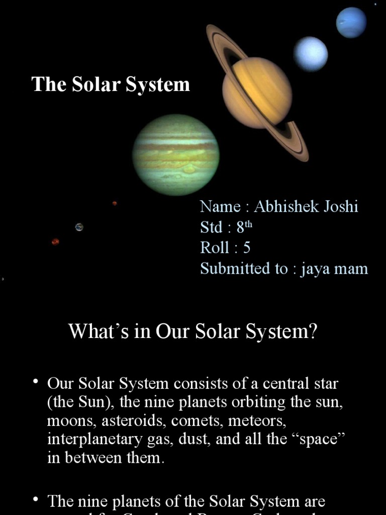 Solar System | PDF | Solar System | Planets