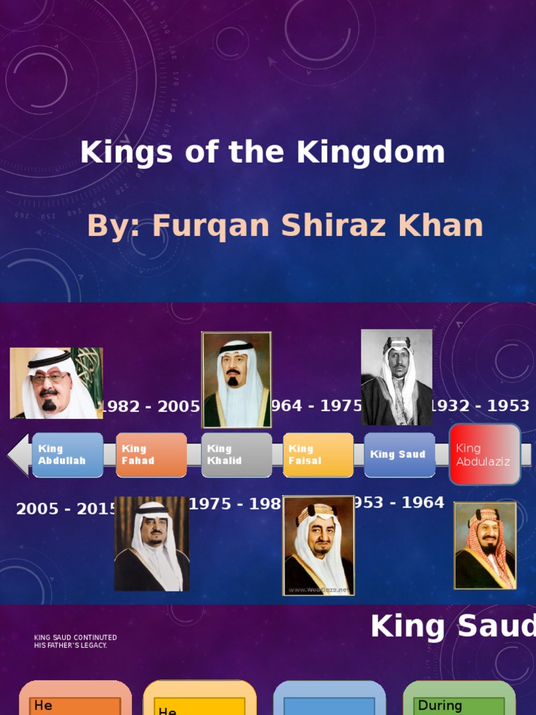 Kings of The Kingdom: By: Furqan Shiraz Khan | PDF | Abdullah Of Saudi ...
