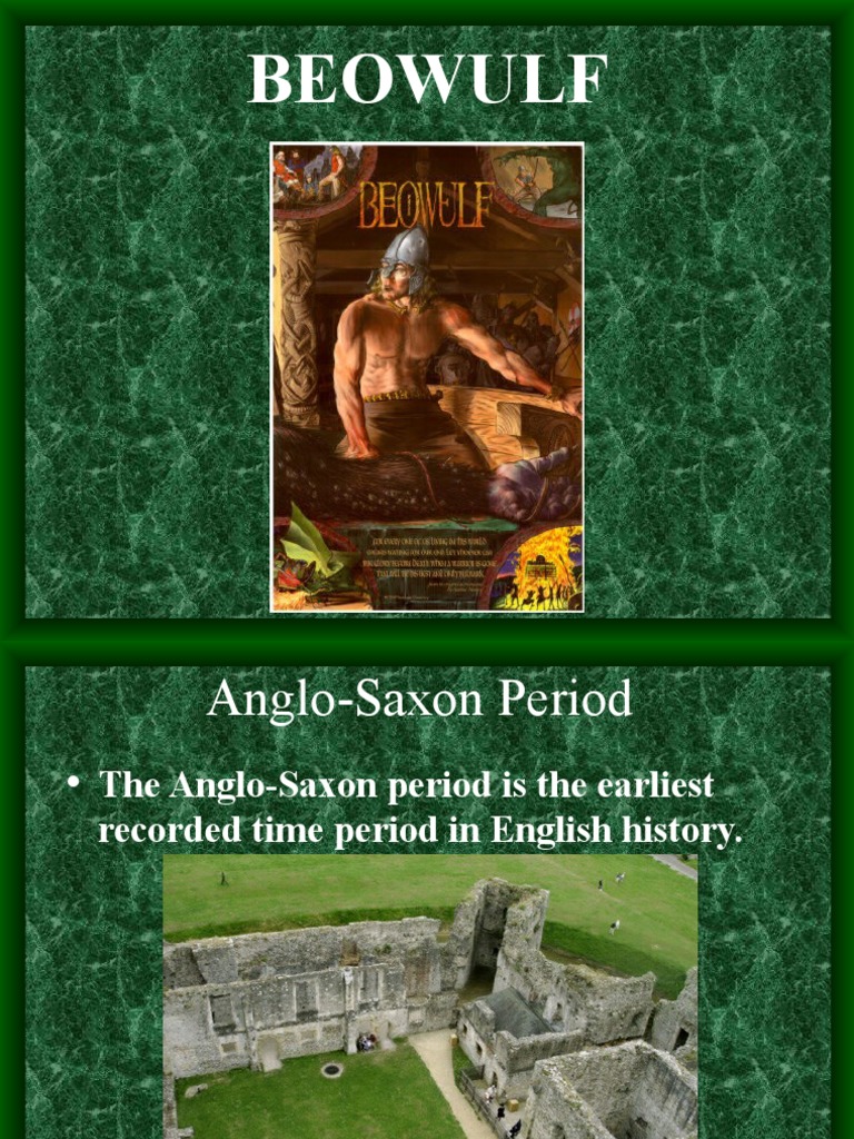 BEOWULF and ANGLO SAXON Powerpoint | Download Free PDF | Beowulf ...