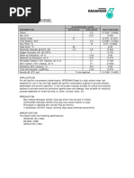 Petronas Euro 5 B7 Diesel Specifications | PDF | Biodiesel | Diesel Fuel